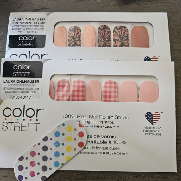 Color Street | Bath & Body | New Color Street Nail Polish Strips Bundle ...